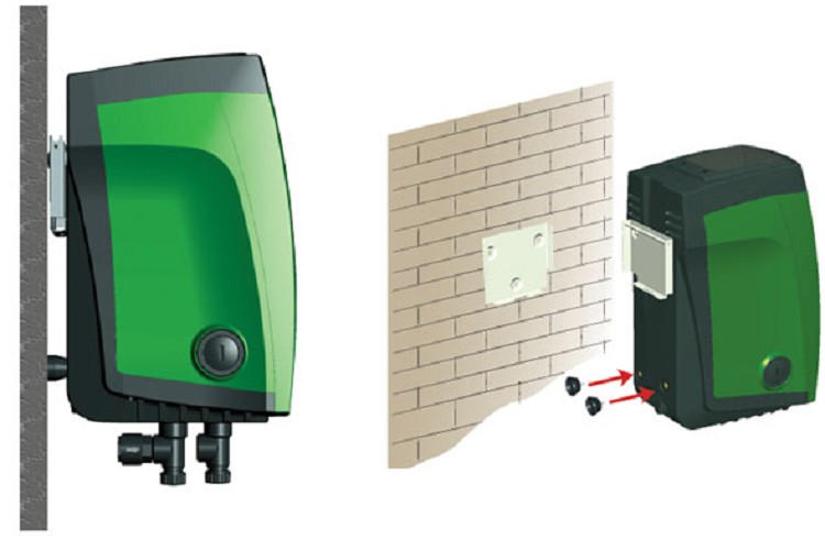 Dab Esywall mounting kit for the DAB ESYbox 60161442