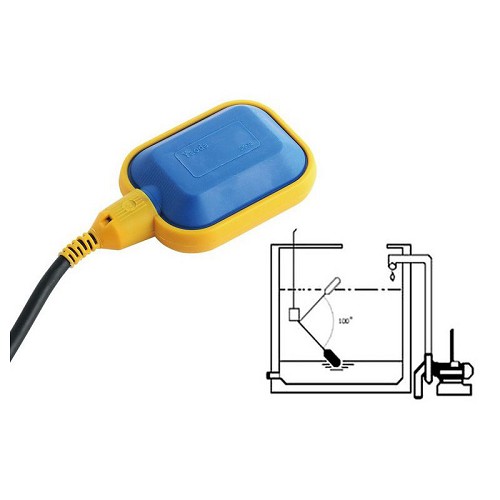 Mac 3 Key float switch 0,5m cable PTV24010