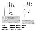 Nolta float switch M3 5m cable